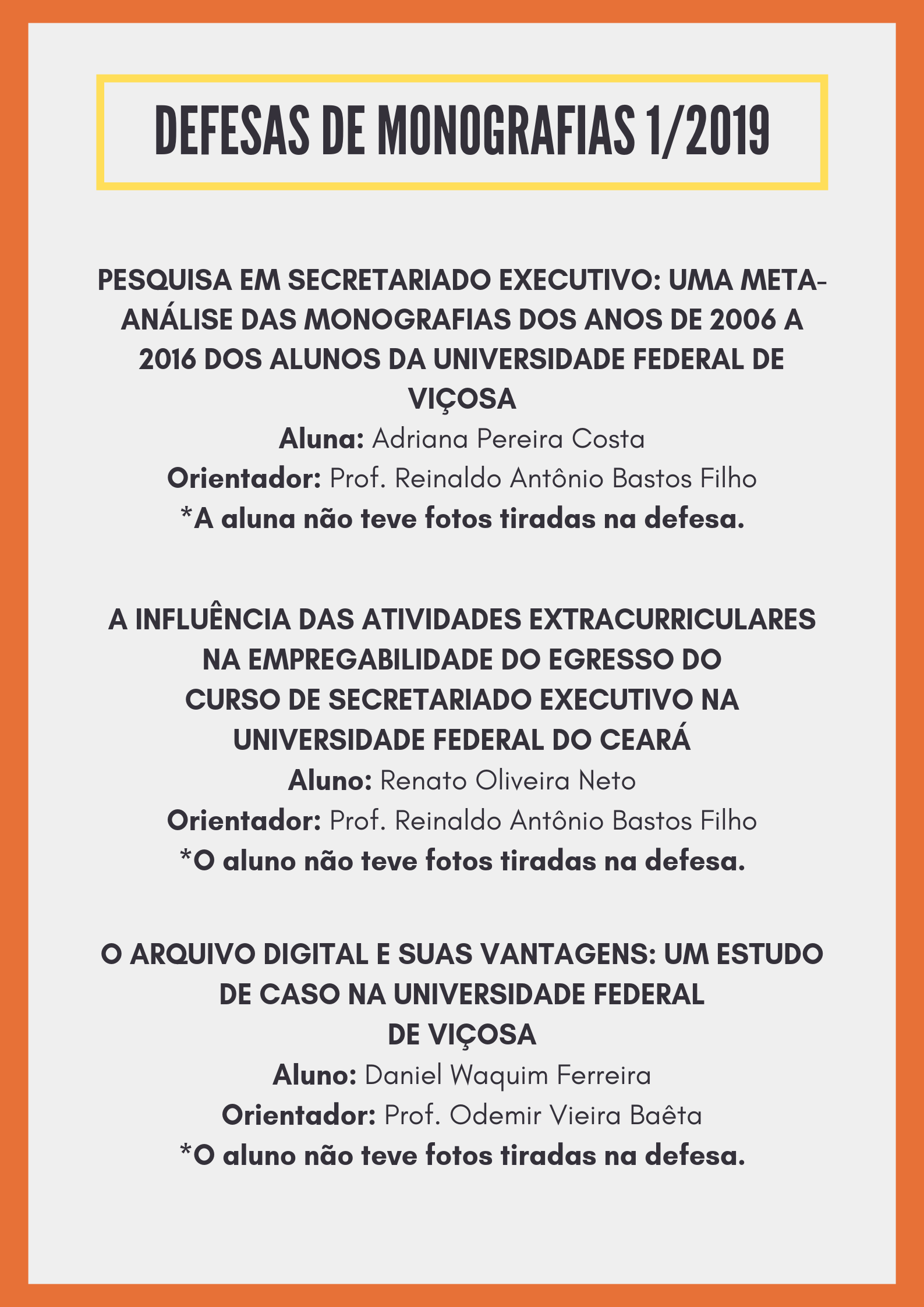 Boletim Informativo N°02/2019 | Secretariado Executivo Trilíngue